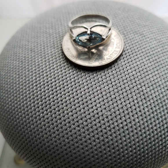 Jewelry | Ss Blue Topaz Ring | Poshmark